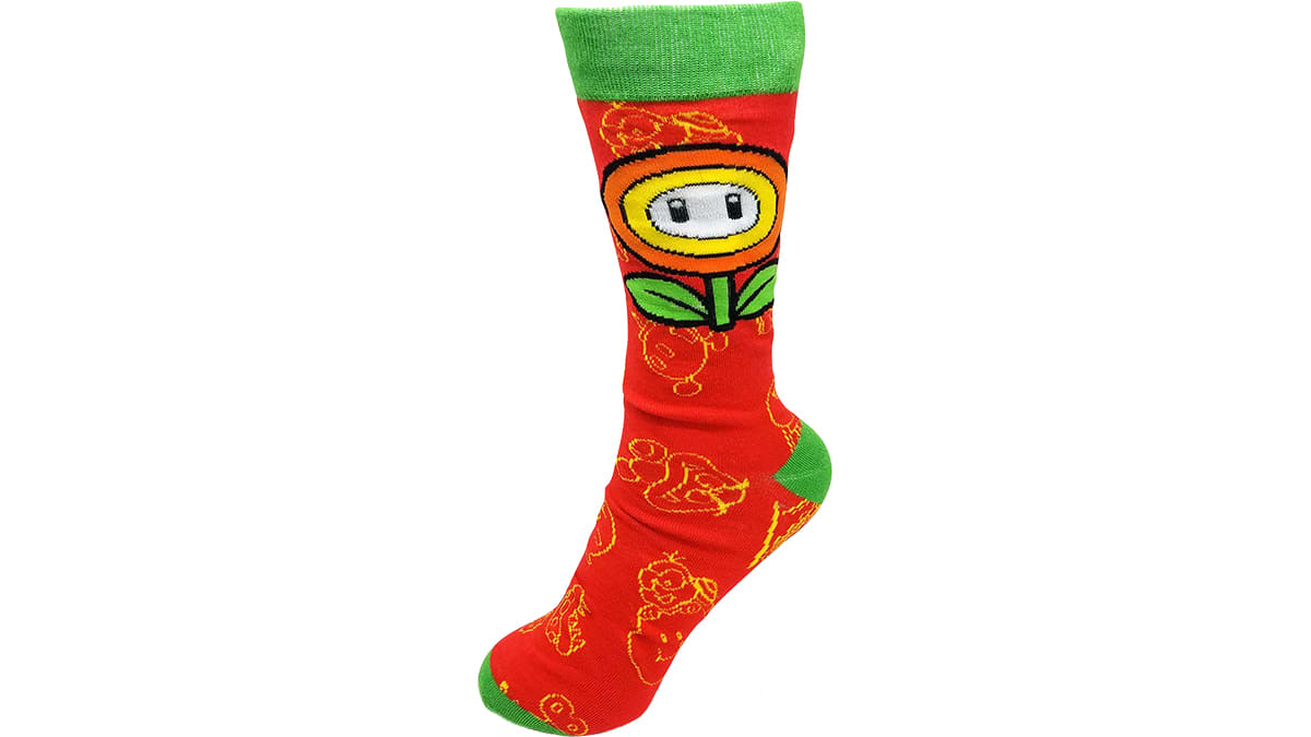 3-Pack Super Mario™ Crew Socks - Merchandise - Nintendo Official Site