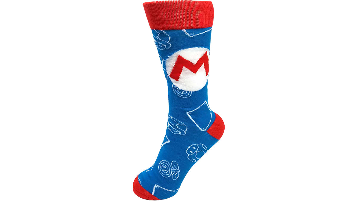 3-Pack Super Mario™ Crew Socks - Merchandise - Nintendo Official Site