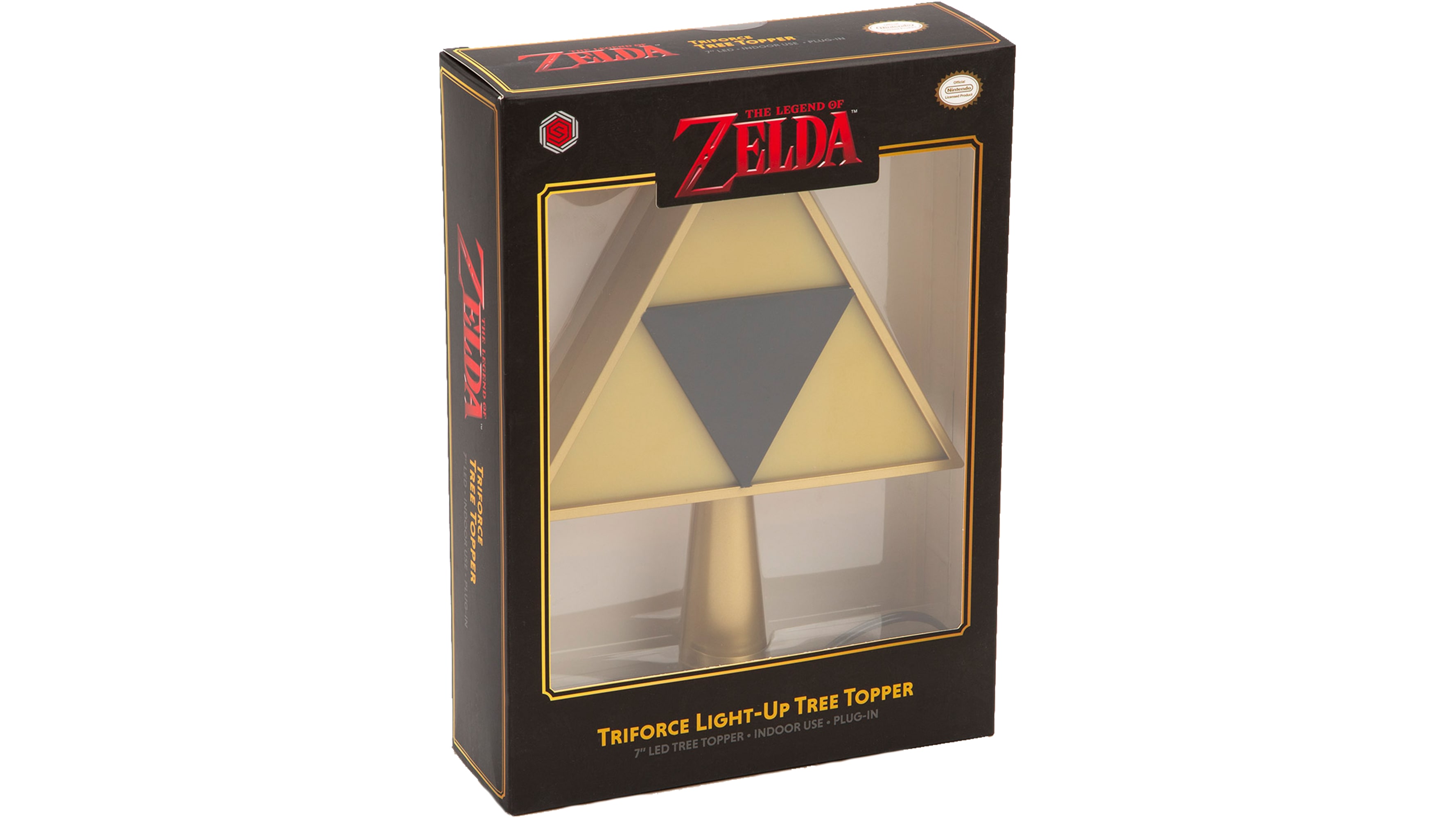 The Legend of Zelda - Triforce Light-Up Tree Topper - Nintendo Official ...