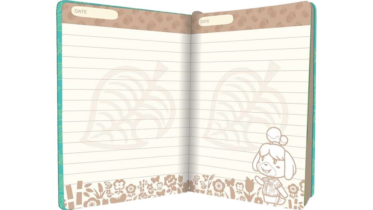 Animal Crossing Journal - Teal Leaves - Nintendo Official Site