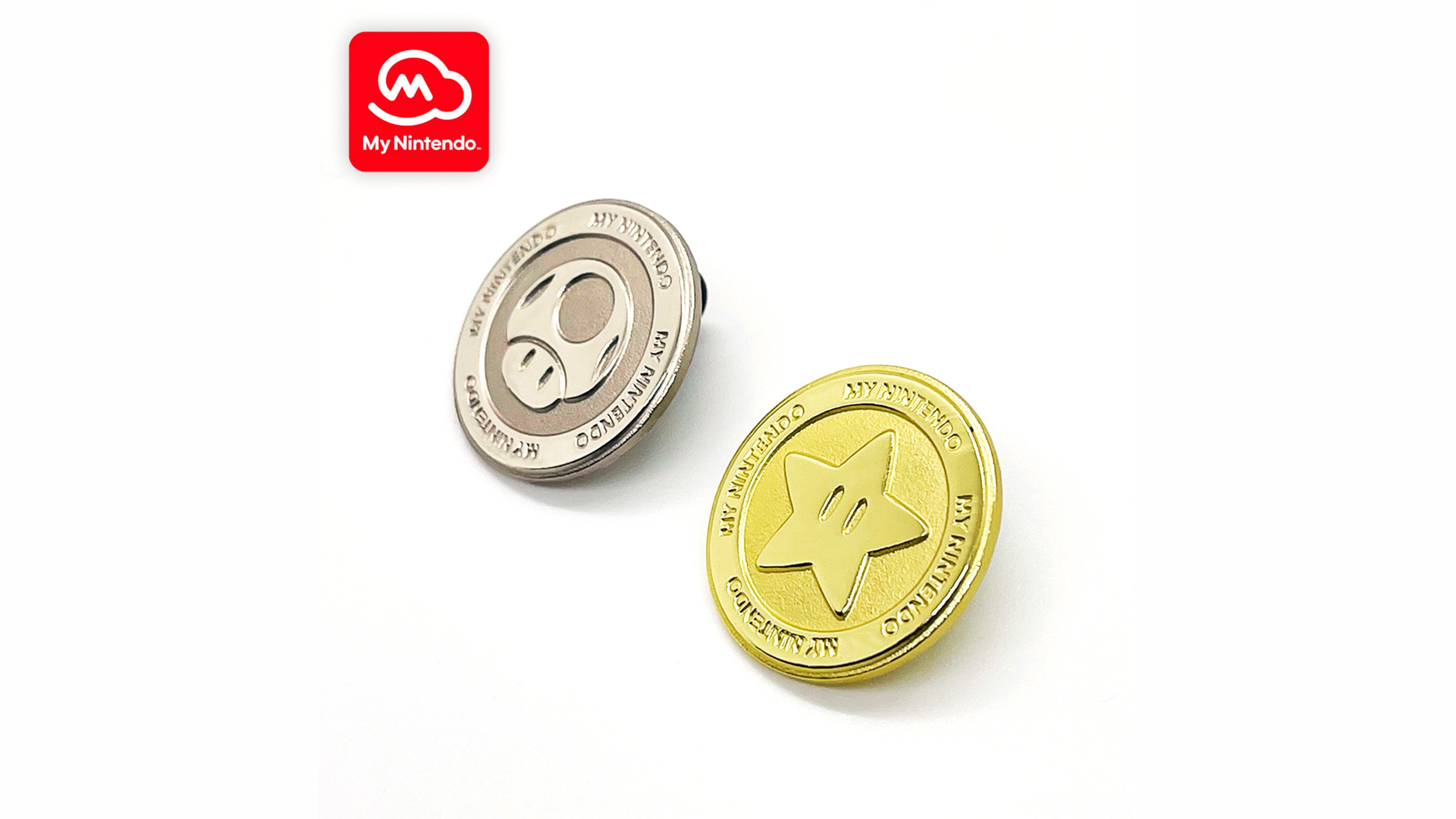 My Nintendo Platinum Point & Gold Point Coins Pin Set - Nintendo ...