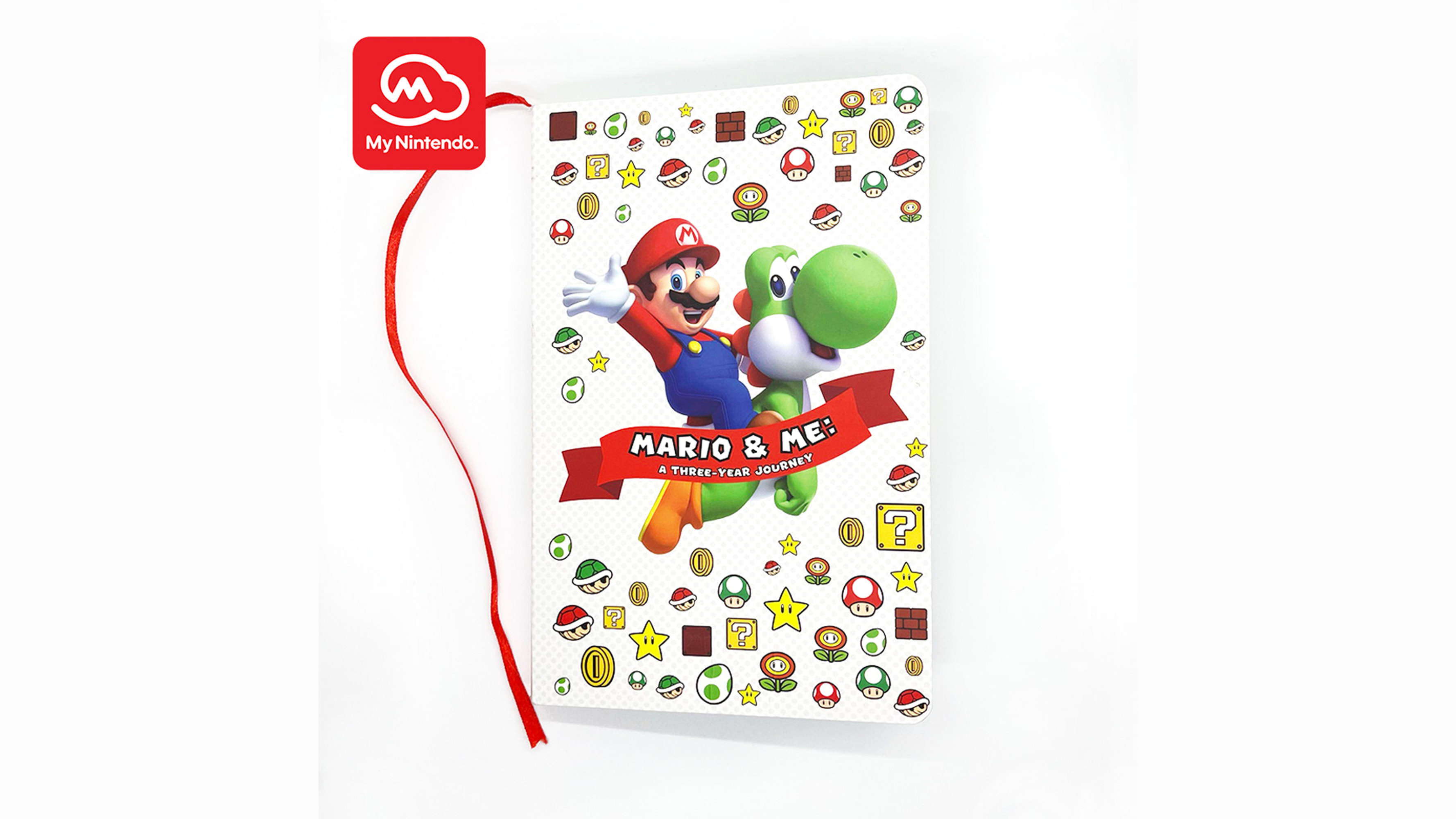 Mario & Me: A Three-Year Journey Journal Book - Merchandise - Nintendo ...
