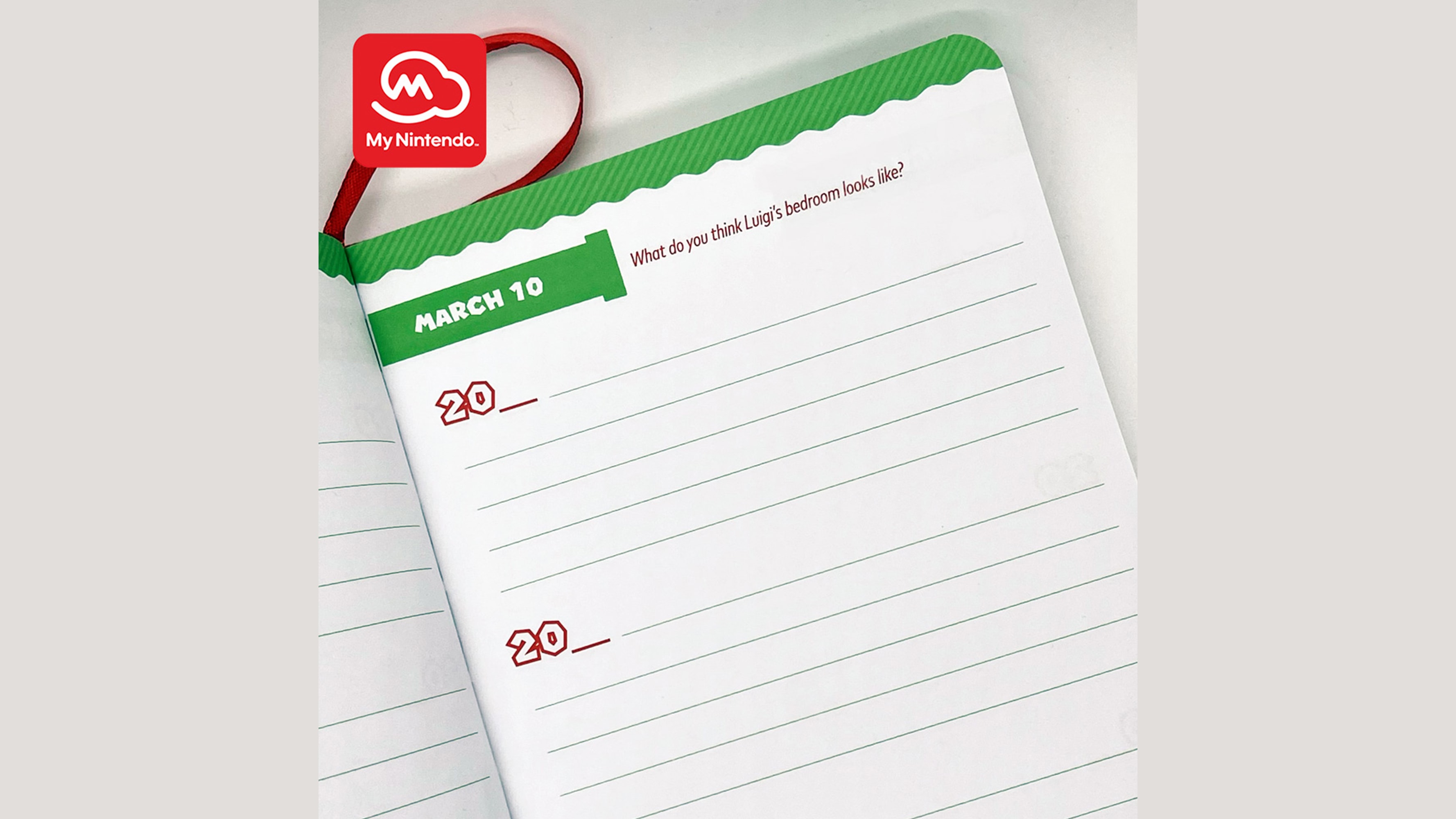 Mario & Me: A Three-Year Journey Journal Book - Merchandise - Nintendo ...