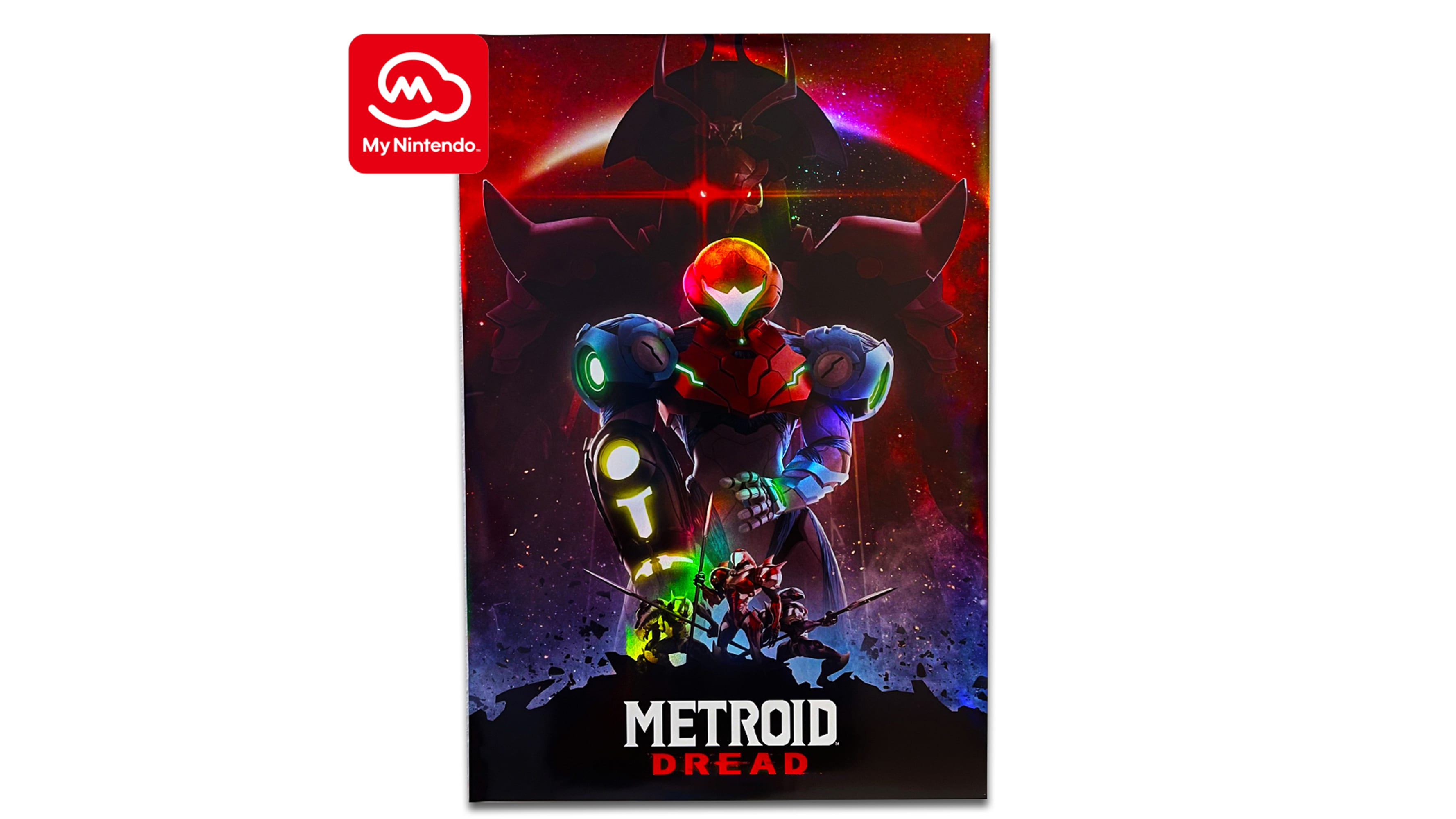 Metroid Dread Holographic Poster Set - Nintendo Official Site