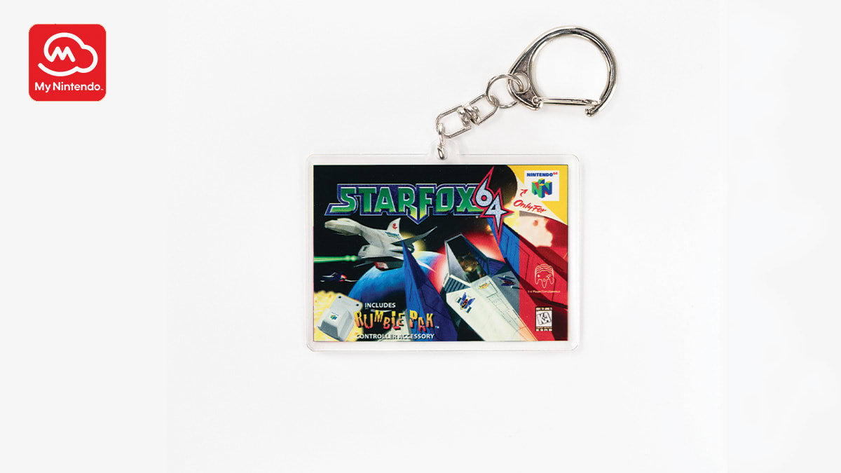 Nintendo 64™ Nintendo Switch Online - Classic Key Chains - Set A ...