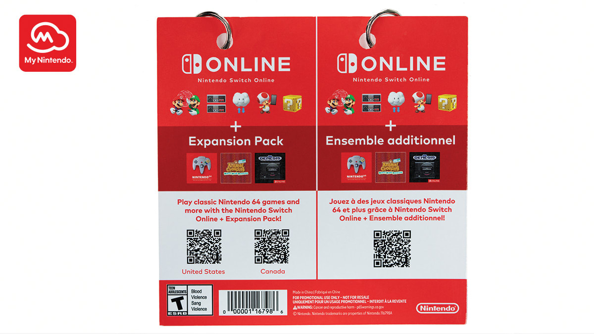 Nintendo 64™ Nintendo Switch Online - Classic Key Chains - Set A ...