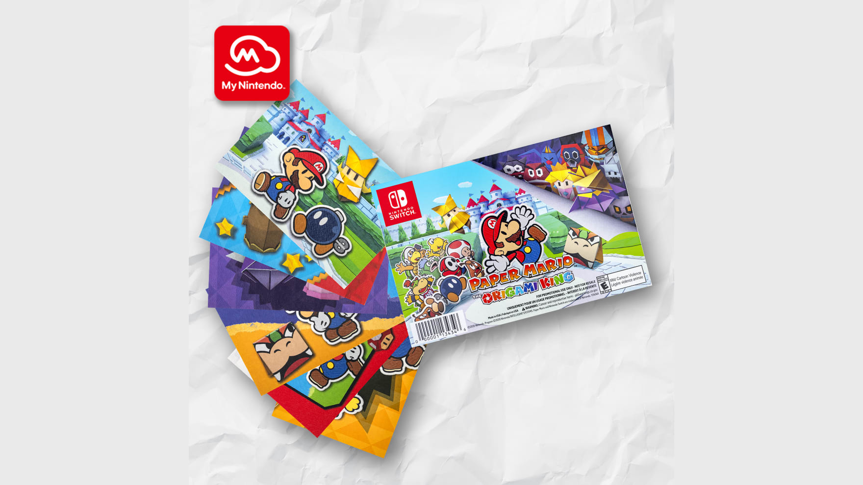 Paper Mario™: The Origami King Postcard Set - Merchandise - Nintendo ...
