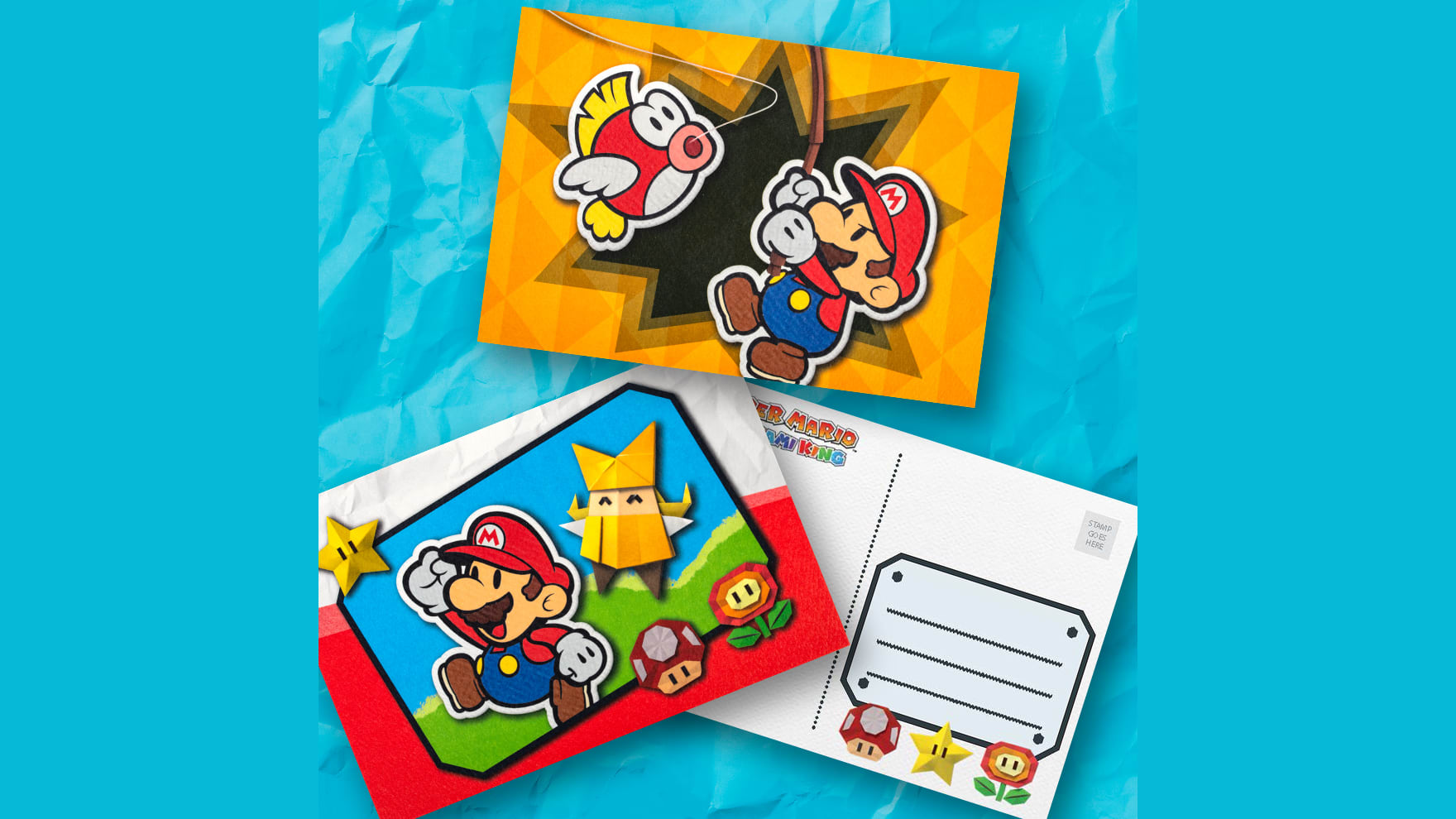 Paper Mario™: The Origami King Postcard Set - Merchandise - Nintendo ...