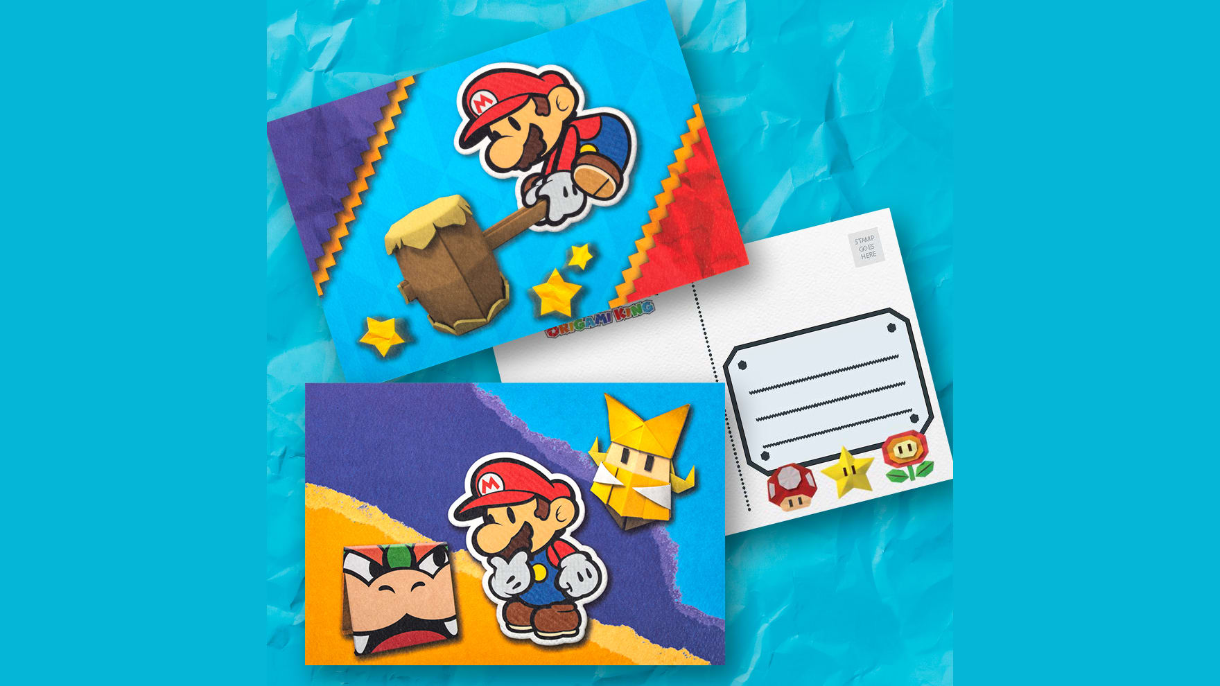 Paper Mario™: The Origami King Postcard Set - Merchandise - Nintendo ...