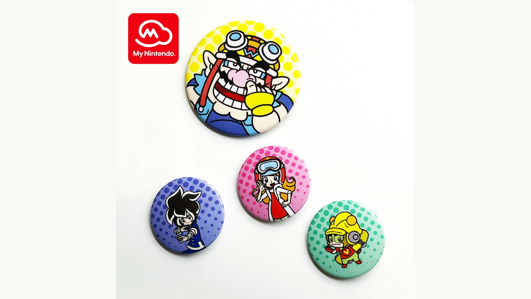 WarioWare™: Get It Together! Button Pin Set - Merchandise - Nintendo ...