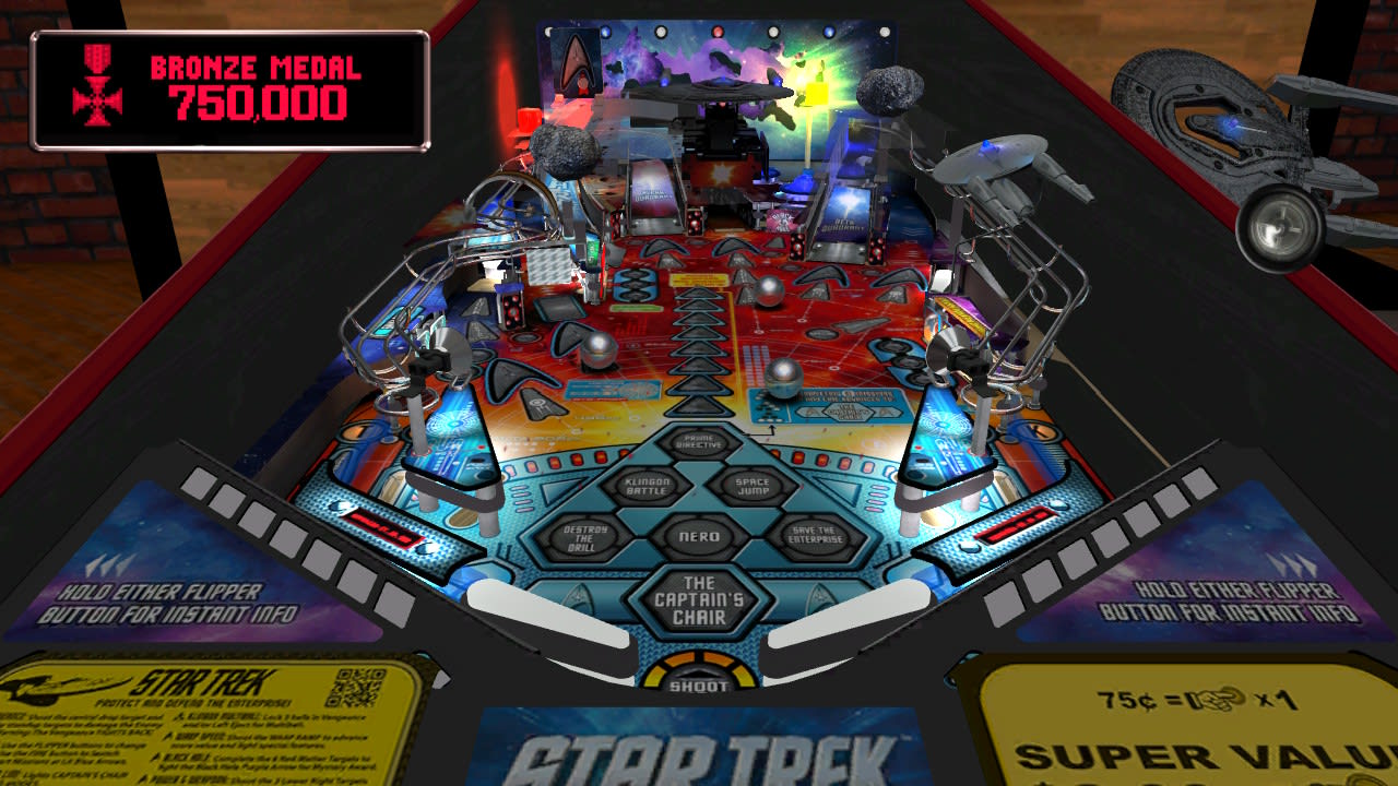 Stern Pinball Arcade: Star Trek™ Vengeance Premium para Nintendo Switch ...