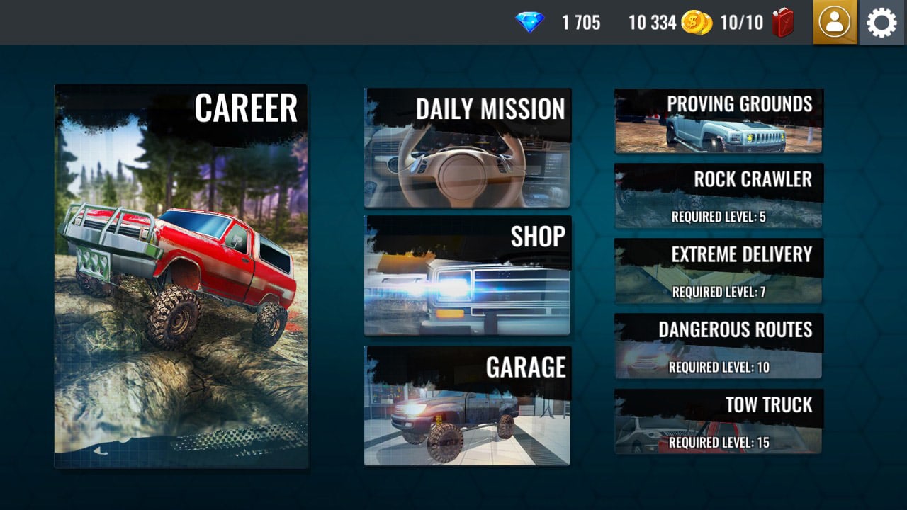 Offroad Driving Simulator 4x4: Trucks & SUV Trophy para Nintendo Switch ...