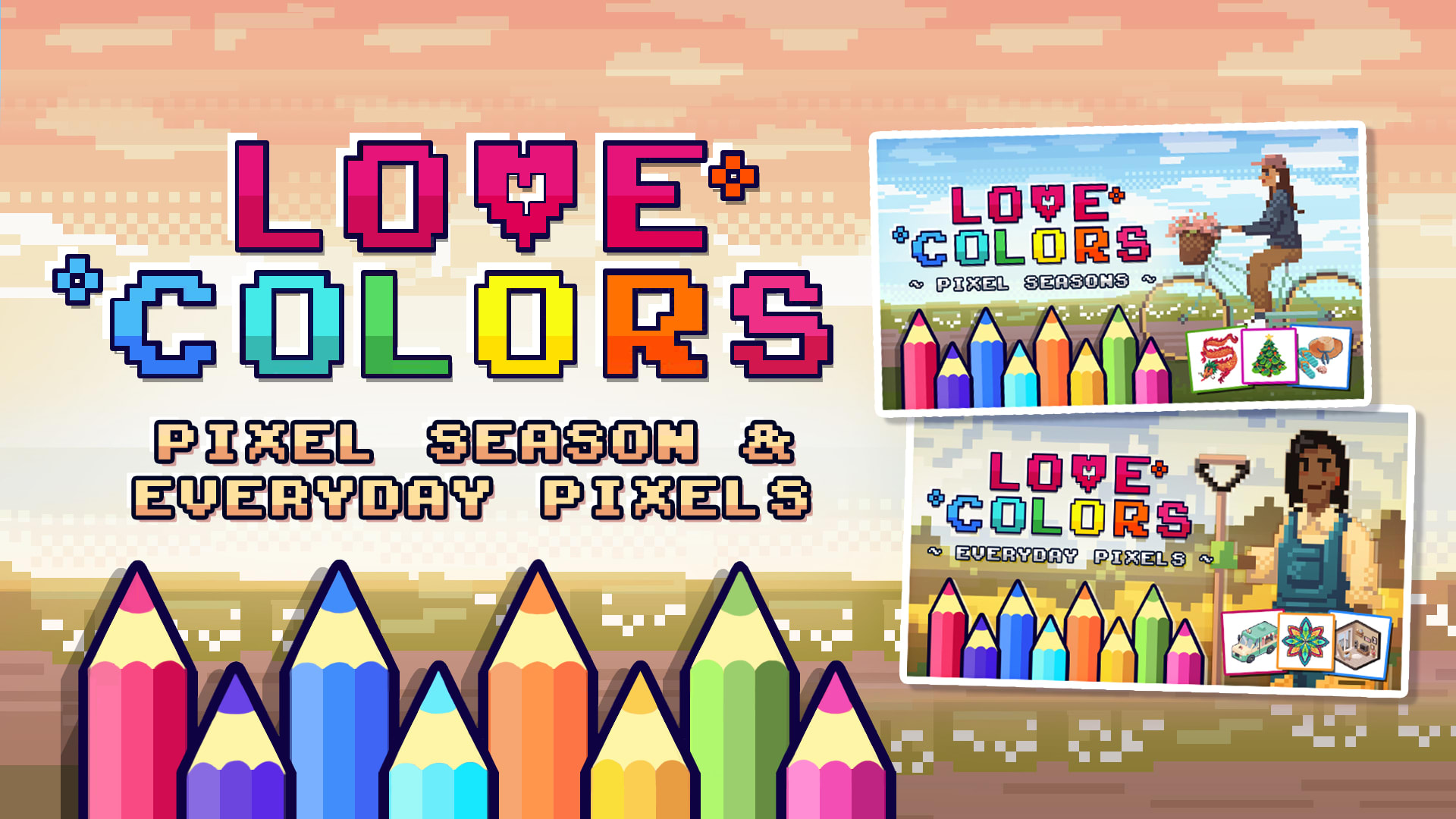 Love Colors: Pixel Seasons & Everyday Pixels pour Nintendo Switch ...