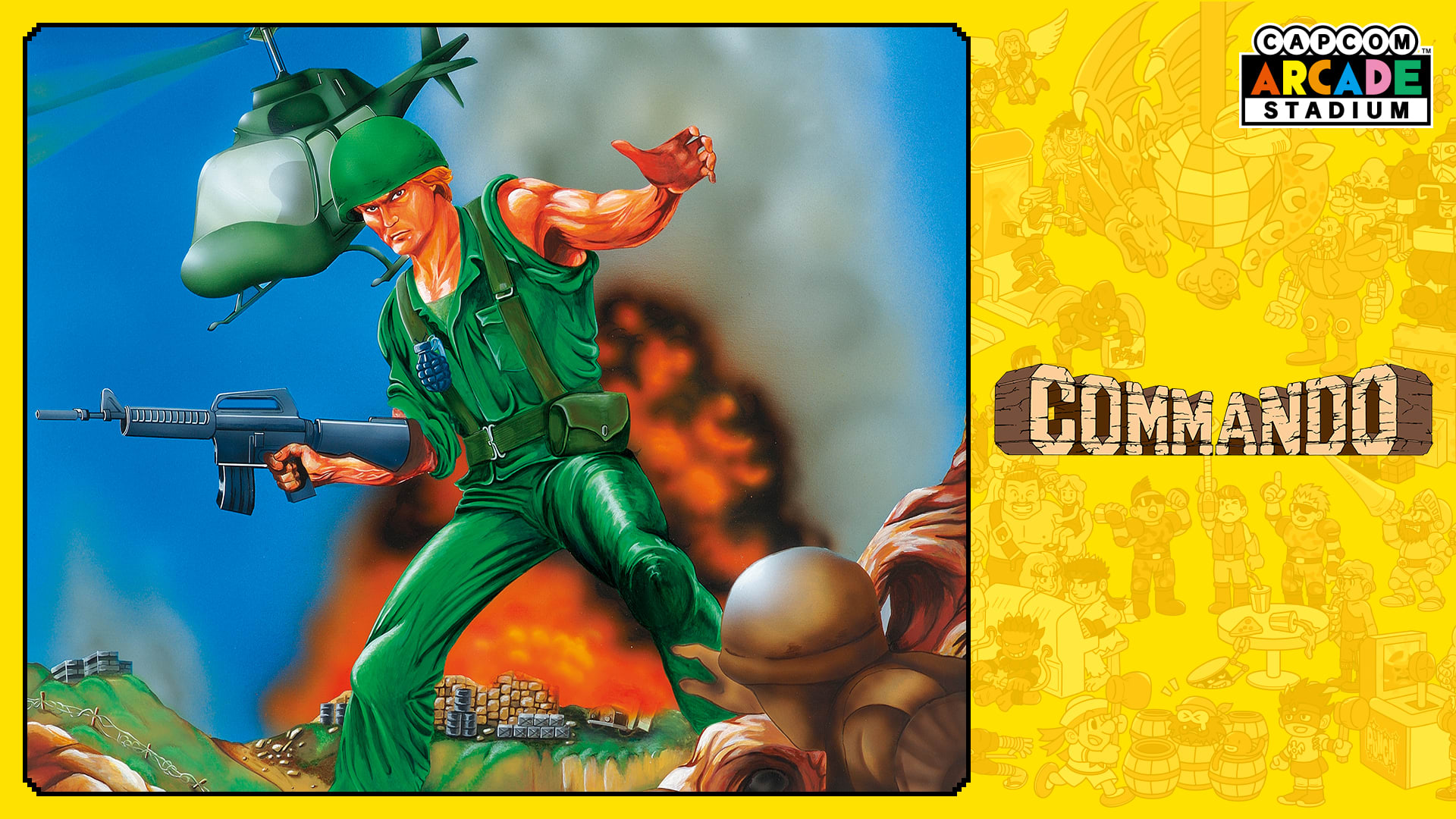 Capcom Arcade Stadium：COMMANDO para Nintendo Switch - Site Oficial da ...
