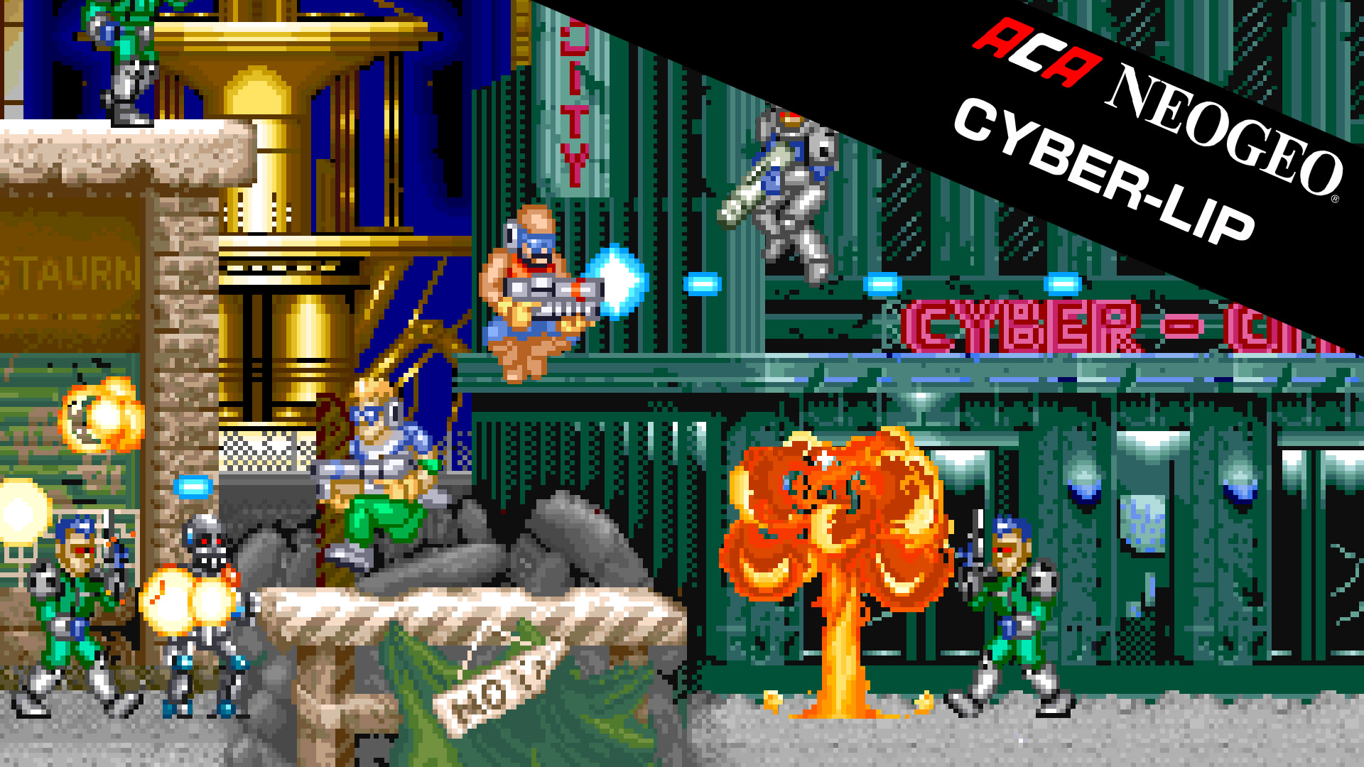 ACA NEOGEO CYBER-LIP para Nintendo Switch - Sitio Oficial de Nintendo ...
