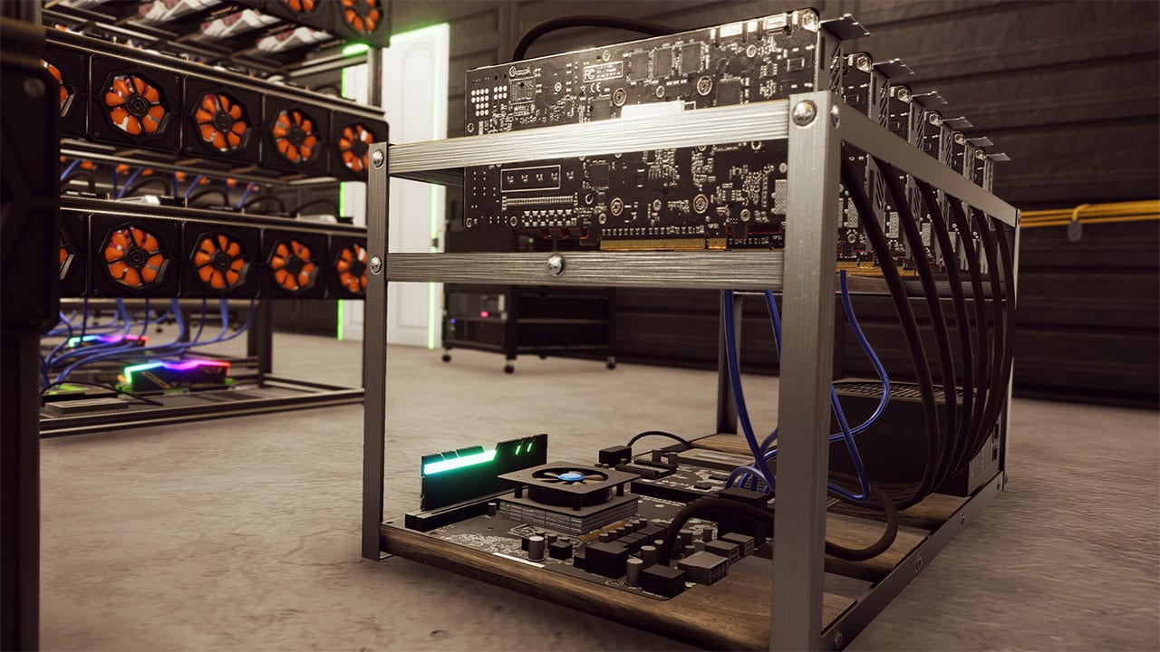 Crypto Mining Simulator - Ultimate Trading Strategy Tycoon Craft & Idle Game 3D para Nintendo ...