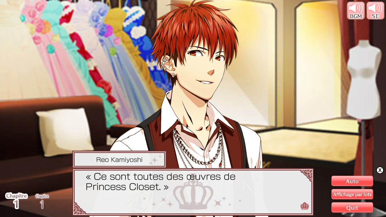 Princess Closet - La mode et l’amour me changeront - pour Nintendo ...