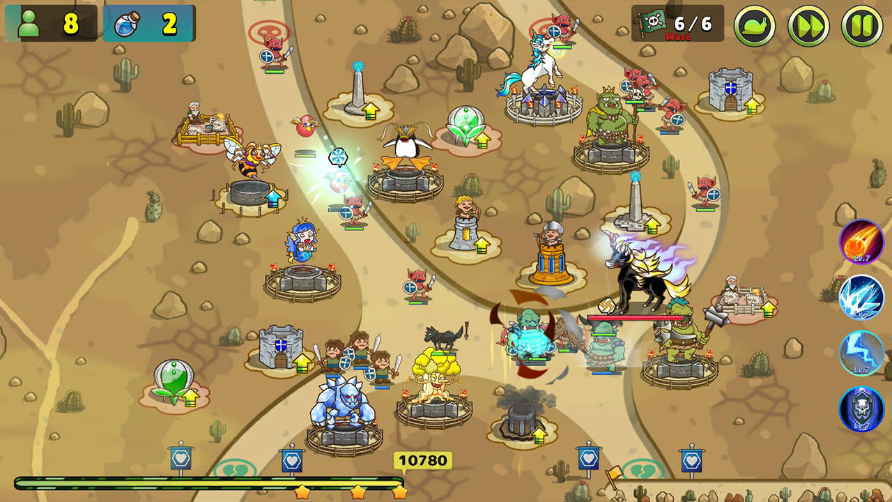 Luna And Monsters Tower Defense The Deprived Magical Kingdom For