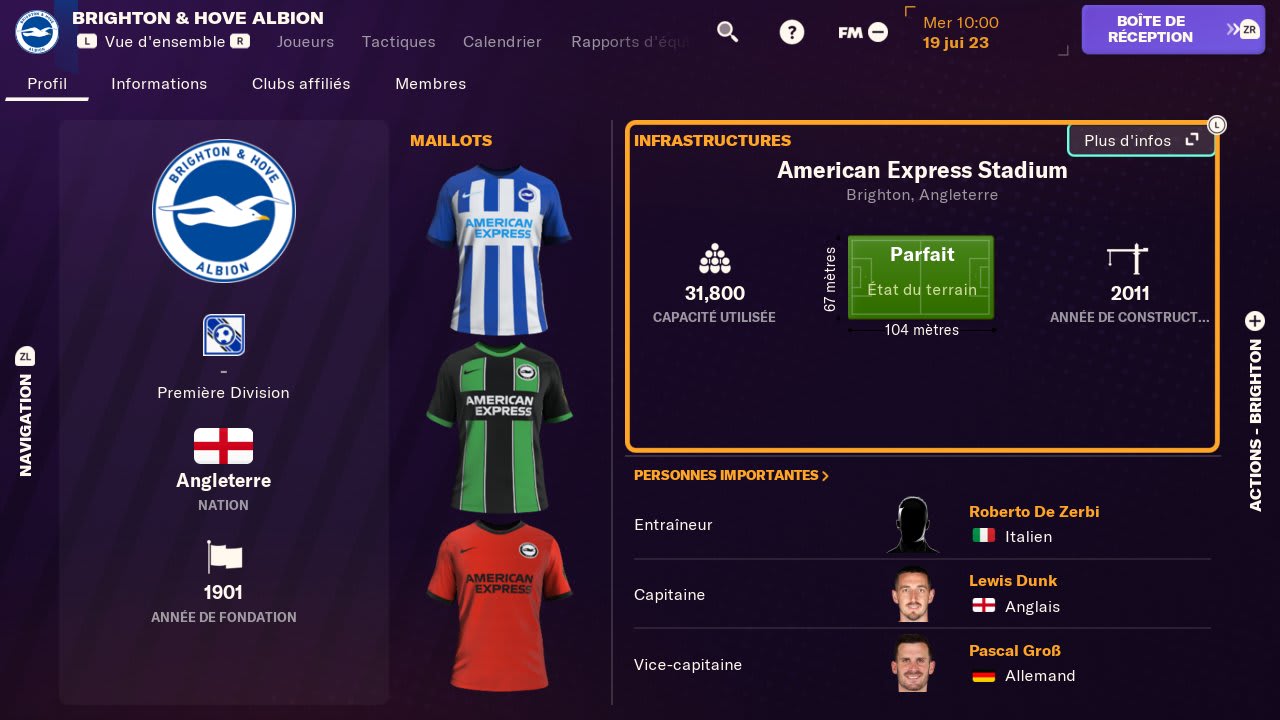Football Manager 2024 Touch pour Nintendo Switch - Site Officiel Nintendo pour Canada