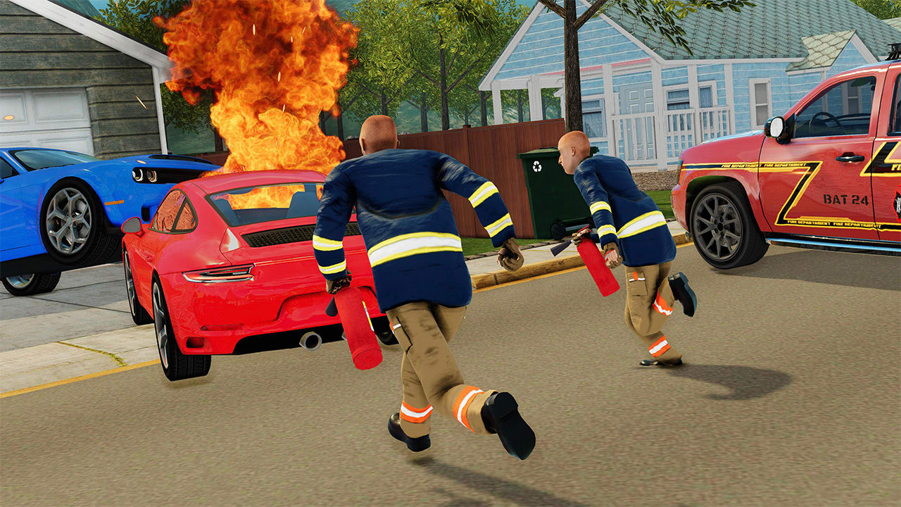 Rescue Team 911 Simulator - Ambulance,Police, Firefighter for Nintendo ...