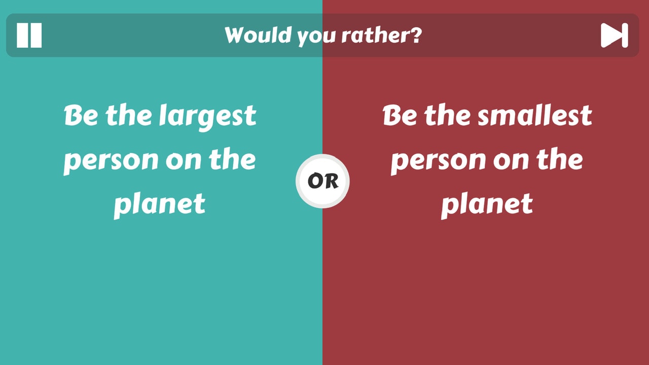 Choice Clash: What Would You Rather? for Nintendo Switch - Nintendo ...