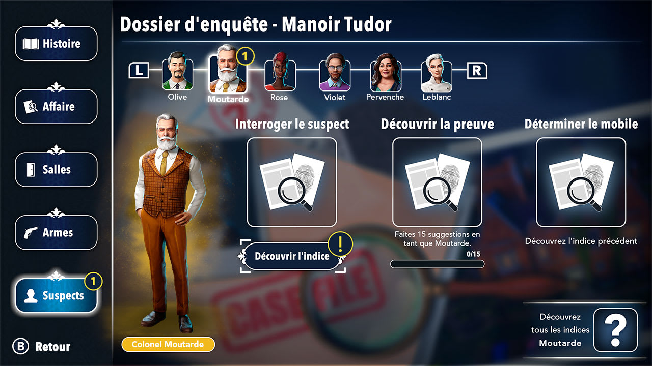 Clue pour Nintendo Switch - Site Officiel Nintendo pour Canada