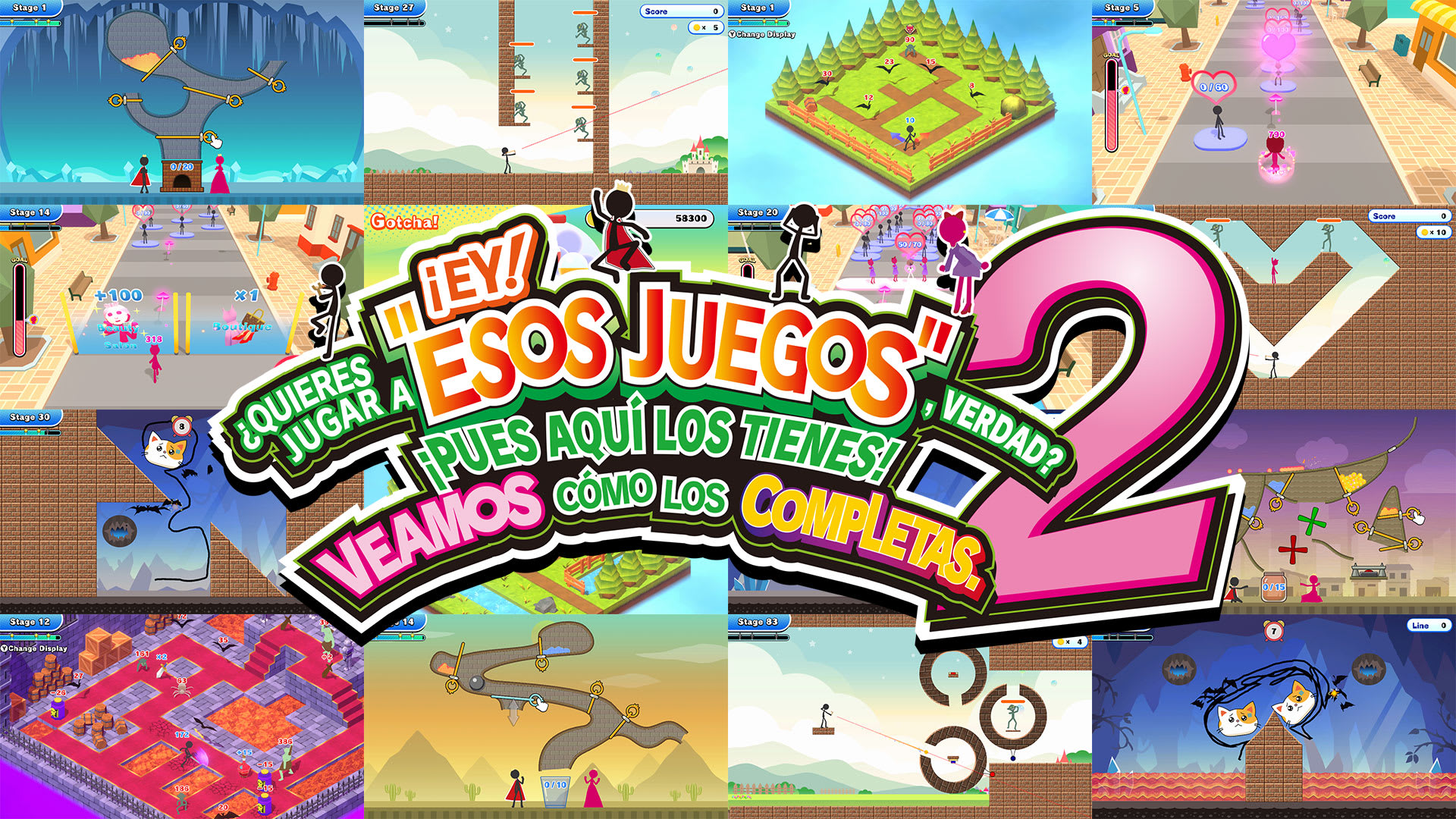 ¡EY! ¿QUIERES JUGAR A "ESOS JUEGOS", VERDAD? ¡PUES AQUÍ LOS TIENES ...
