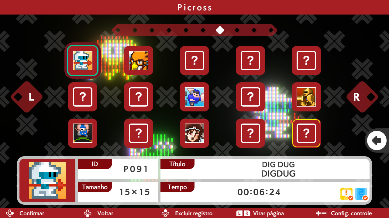 PICROSS S NAMCO LEGENDARY edition para Nintendo Switch - Site Oficial ...
