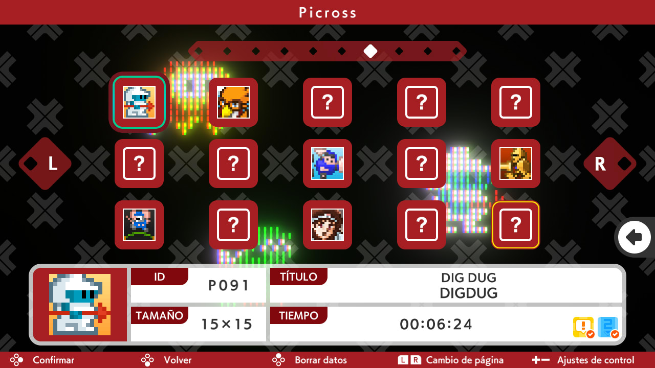 PICROSS S NAMCO LEGENDARY edition para Nintendo Switch - Sitio Oficial ...