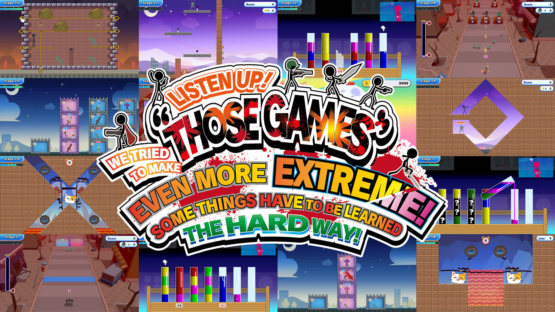 LISTEN UP! WE TRIED TO MAKE “THOSE GAMES” EVEN MORE EXTREME! SOME ...