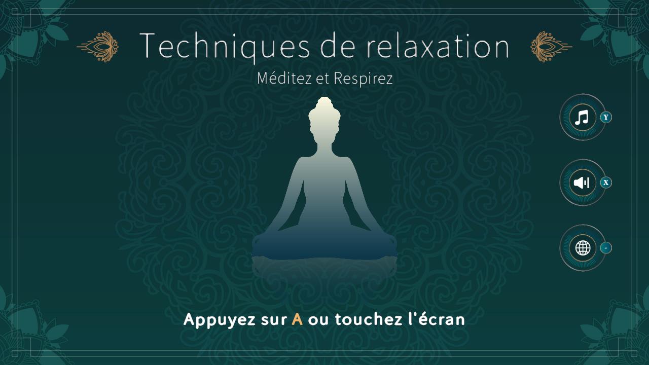 Techniques de relaxation : Méditez et Respirez pour Nintendo Switch ...