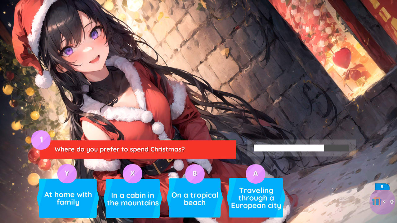 Anime Girls Dating: The Night Before Christmas and the Tree for ...