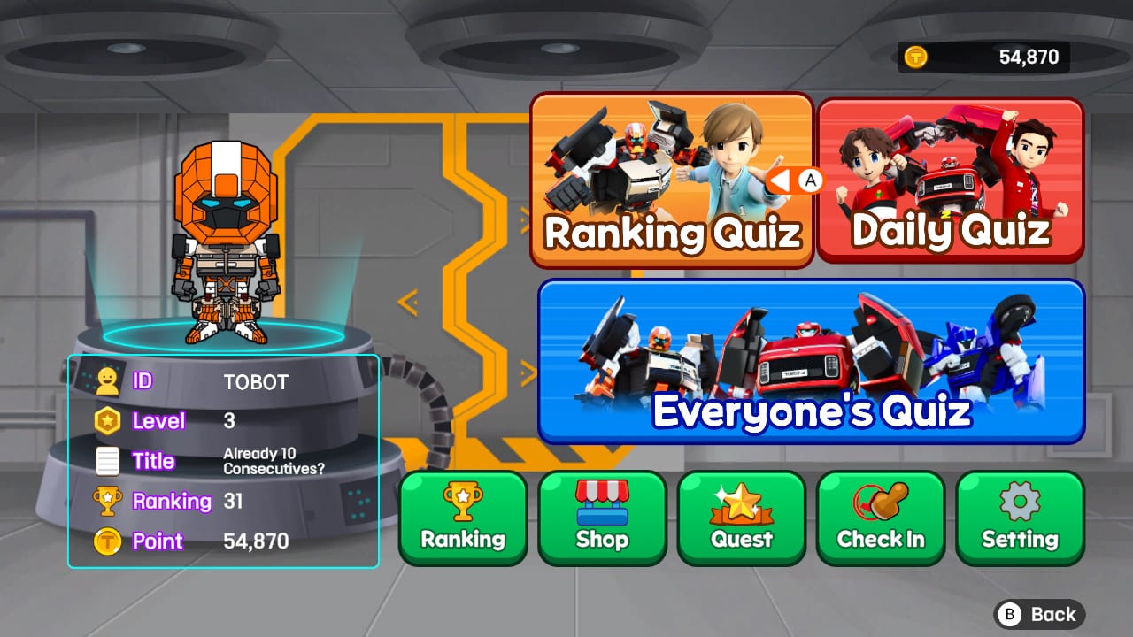 TOBOT : Action Quiz Heroes for Nintendo Switch - Nintendo Official Site