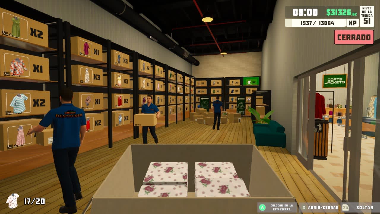 siMarket Cloth Store Simulator para Nintendo Switch - Sitio Oficial de ...