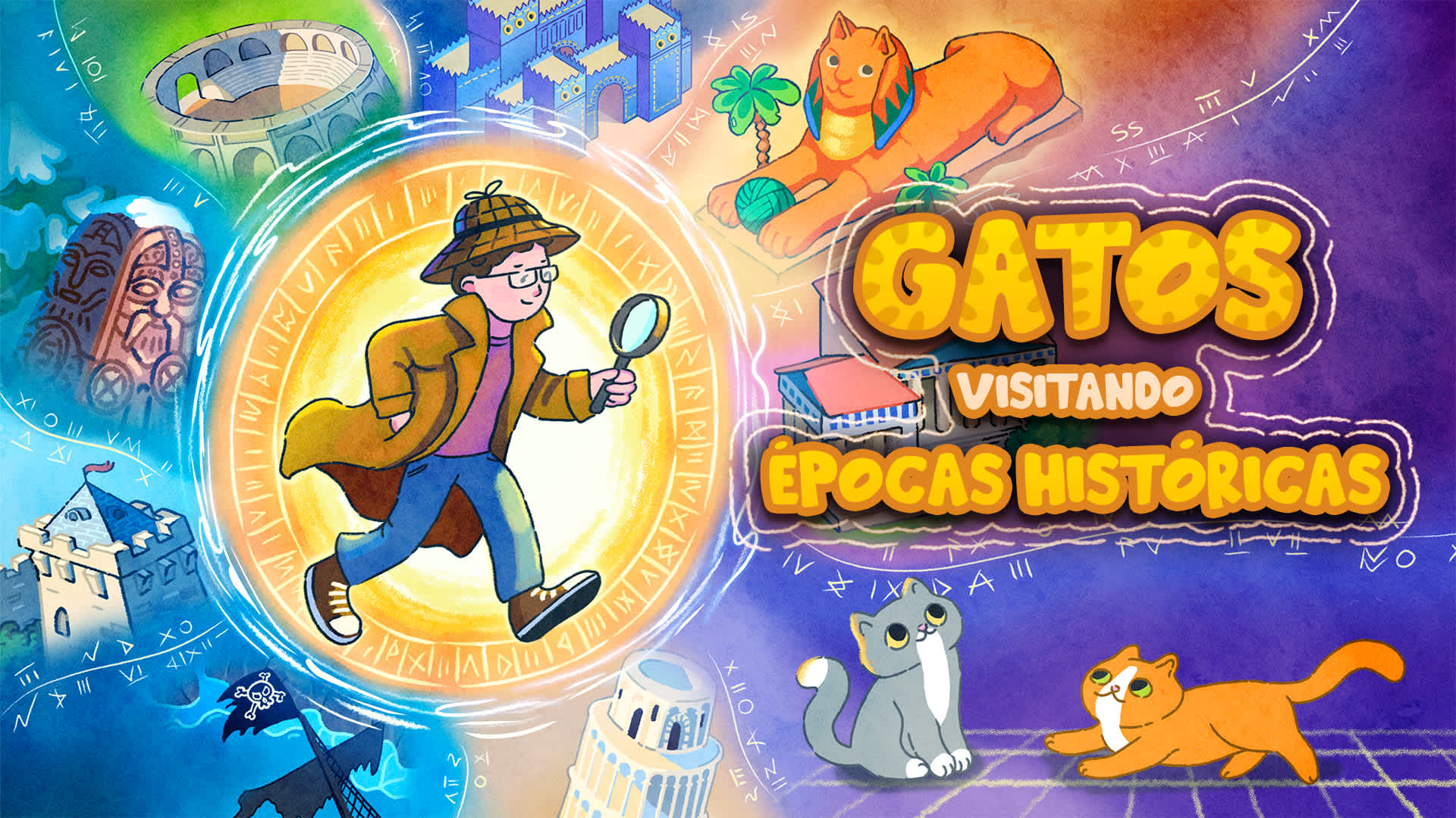 Gatos Visitando épocas Históricas para Nintendo Switch - Sitio Oficial de Nintendo para Colombia