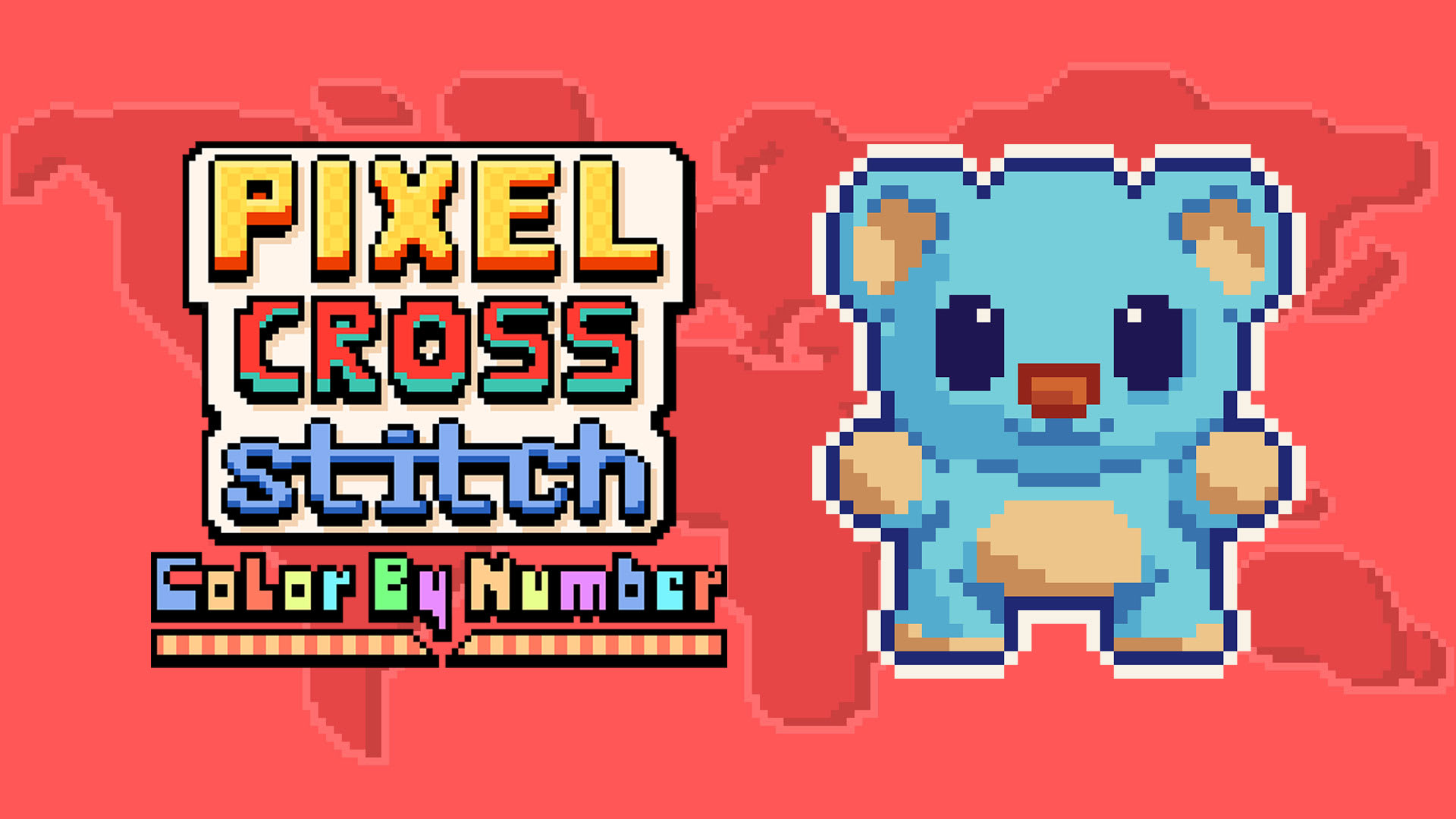 Pixel Cross Stitch Color by Number for Nintendo Switch - Nintendo ...