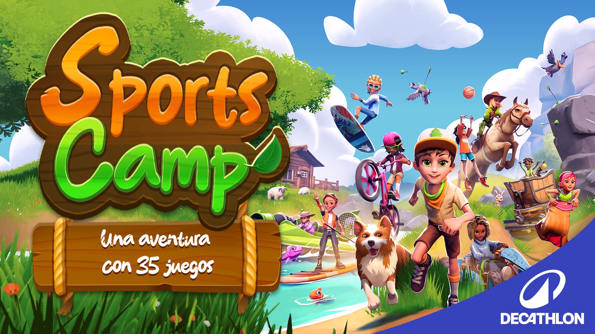 Sports Camp: Una aventura con 35 juegos para Nintendo Switch - Sitio ...