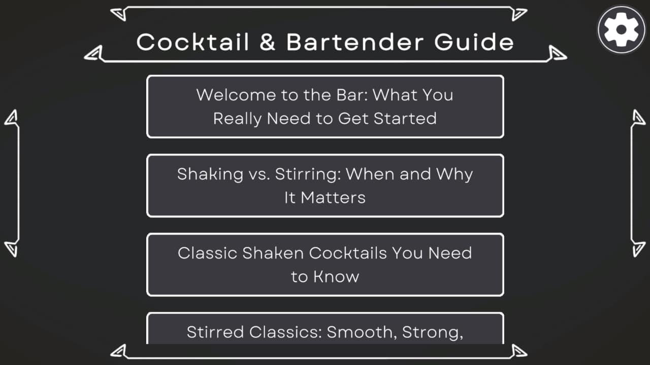 Cocktail & Bartender Guide para Nintendo Switch - Site Oficial da Nintendo para Brasil