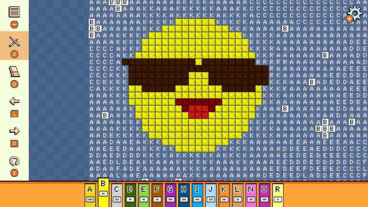 Pixel Cross Stitch Color by Number Seasons Collection for Nintendo ...
