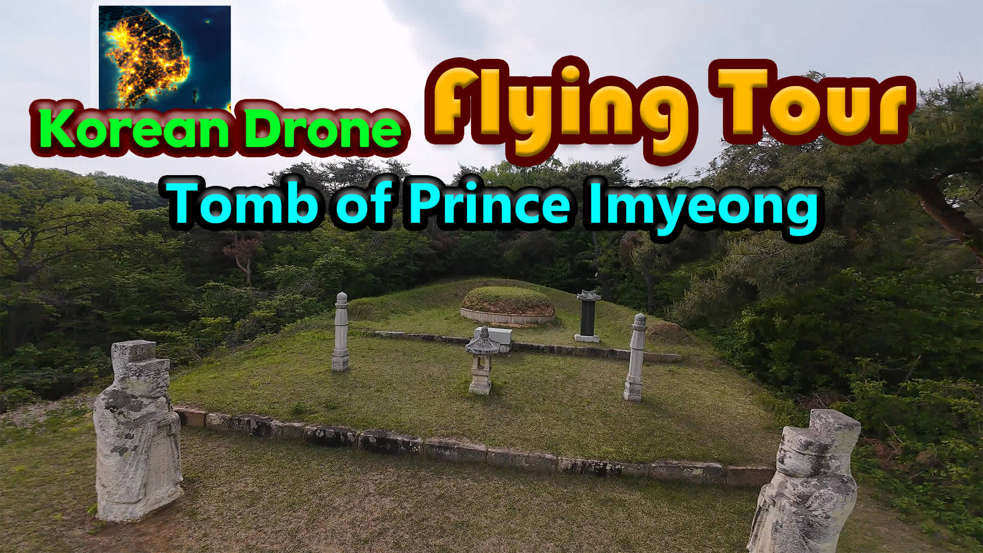Korean Drone Flying Tour Tomb of Prince Imyeong for Nintendo Switch ...