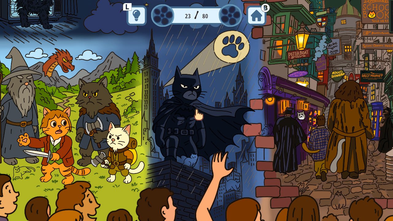 Cats Visiting the Cinema for Nintendo Switch - Nintendo Official Site