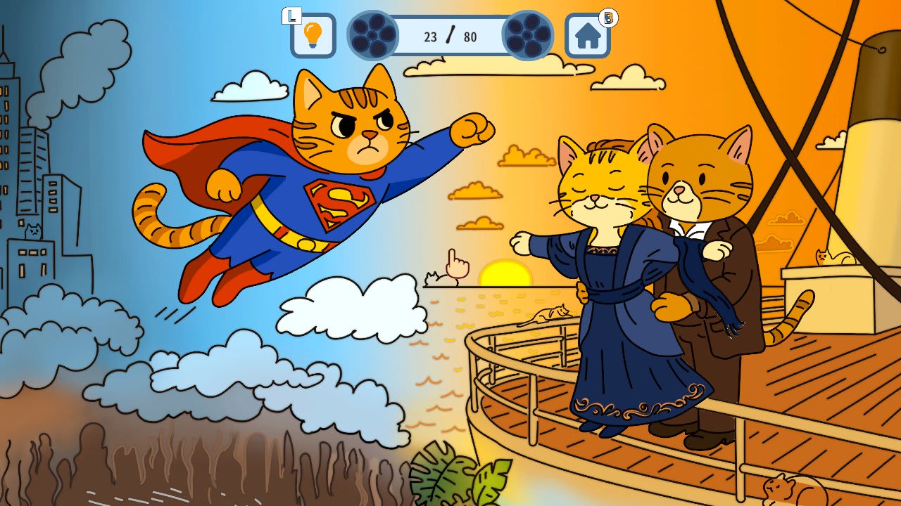 Cats Visiting the Cinema for Nintendo Switch - Nintendo Official Site