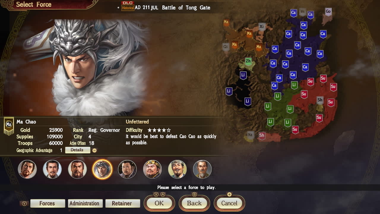 Scenario [Battle of Tong Gate] & Event Set for Nintendo Switch ...