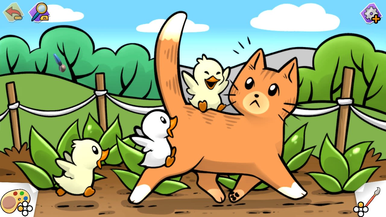 cat stuck in a tree coloring pages