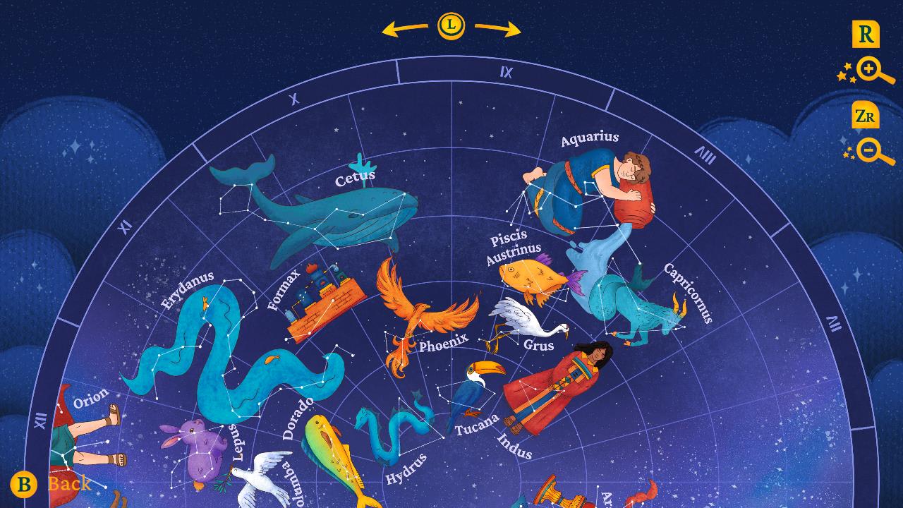 Southern Sky Map for Nintendo Switch - Nintendo Official Site