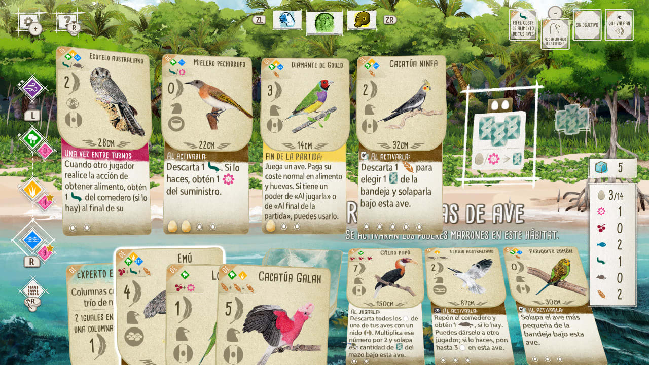 WINGSPAN: Expansión de Oceanía para Nintendo Switch - Sitio Oficial de Nintendo para Mexico