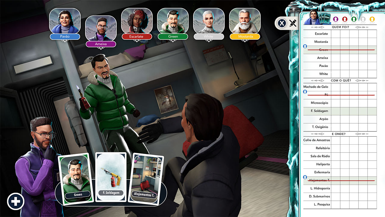 Cluedo - Estação de Pesquisa Polar para Nintendo Switch - Site Oficial ...