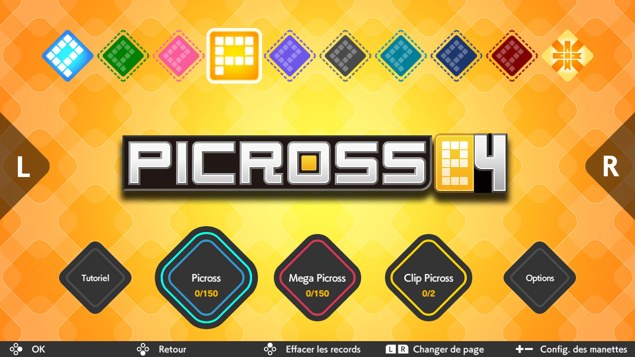 Contenu additionnel « Picross e4 » pour Nintendo Switch - Site Officiel Nintendo pour Canada