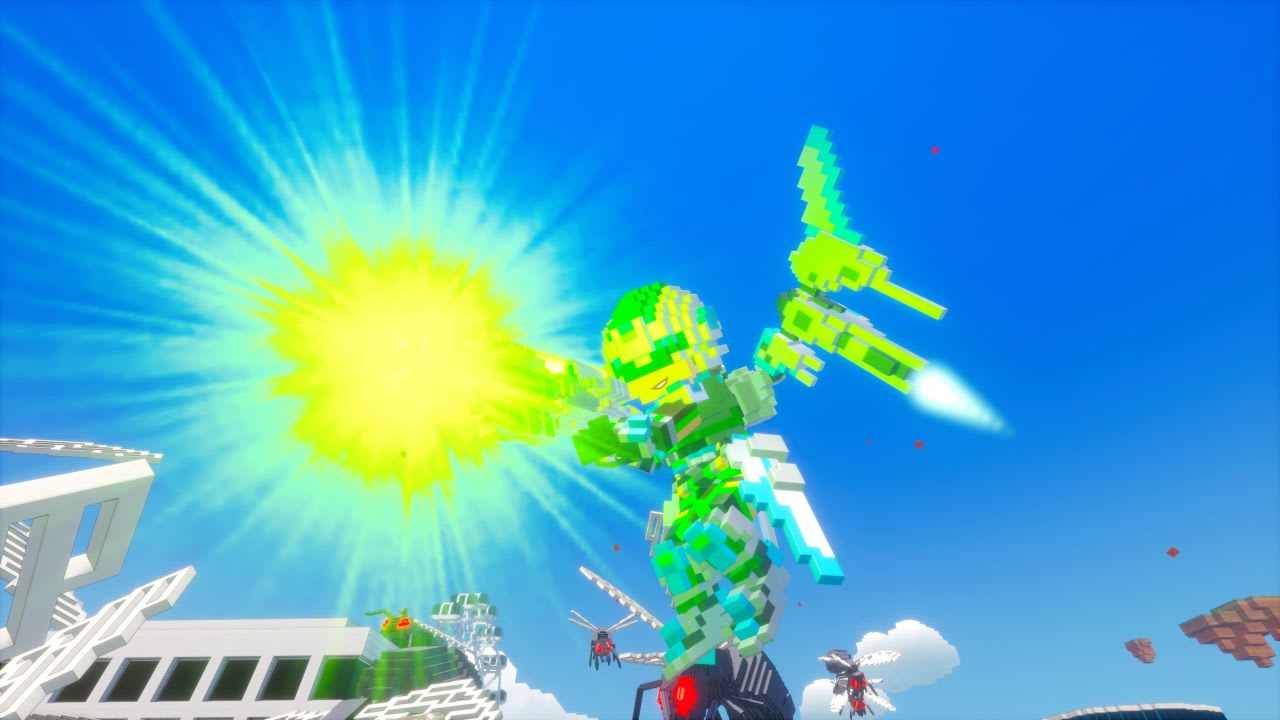 "Additional Character" Humanity Dominates!? Wing Diver (EDF6) Up ...