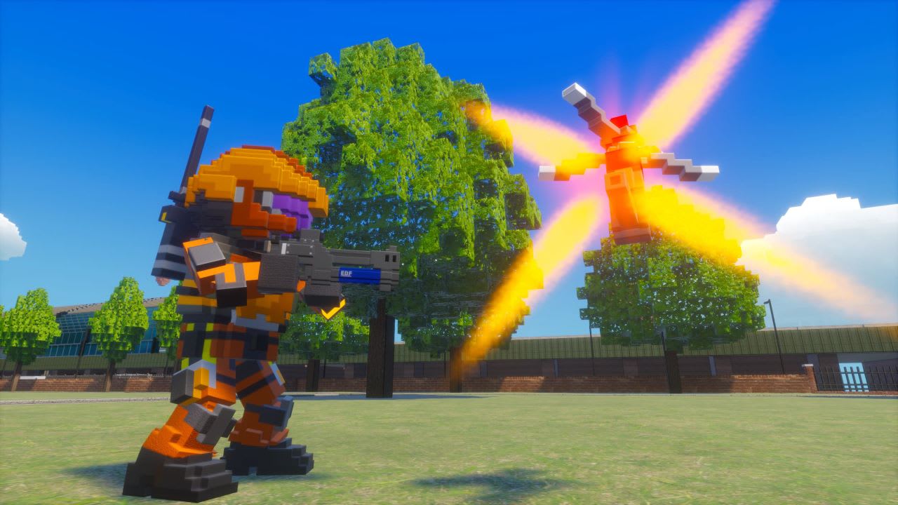 "Additional Character" Humanity Dominates!? Air Raider (EDF6) Up ...